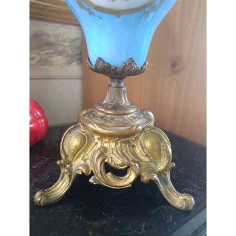 C1880 Antique Sevres Louis Xv Porcelain With Ormolu Decorative Covered