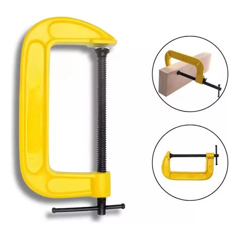 Grampo Tipo C 4 Polegadas Sargento Marceneiro Mesa Bancada Shopee Brasil