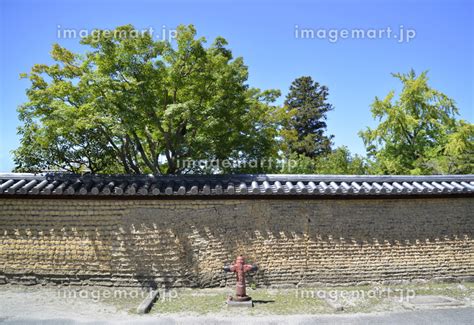 東大寺 境内の土塀 奈良市の写真素材 151210209 イメージマート