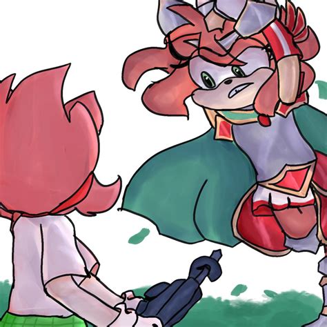 Amys Battle By Homohog On Deviantart