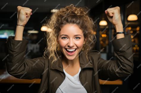 Premium Photo Empowered Business Woman At The Office Ar C V