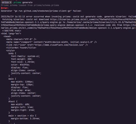Failed Fetching Binaries Could Not Download Binaryurl · Issue 883
