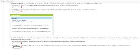 Solved Chapter Homeworkquantitative Problem You Plan Chegg