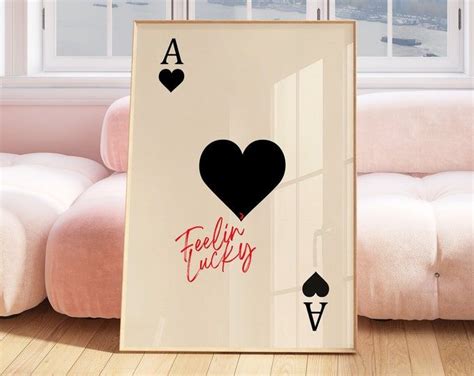 Trendy Retro Wall Art Set Of 6 Retro Trendy Aesthetic Print Black Ace