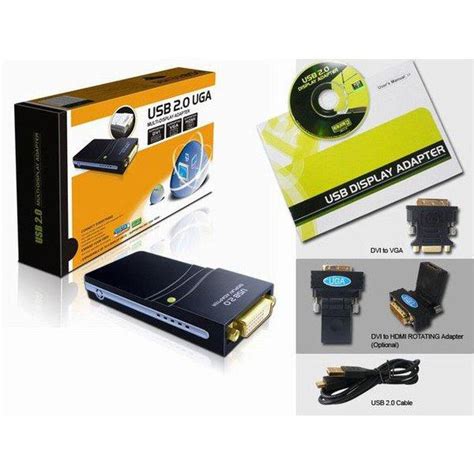Jual USB 2 0 UGA Multi Display Adapter Shopee Indonesia