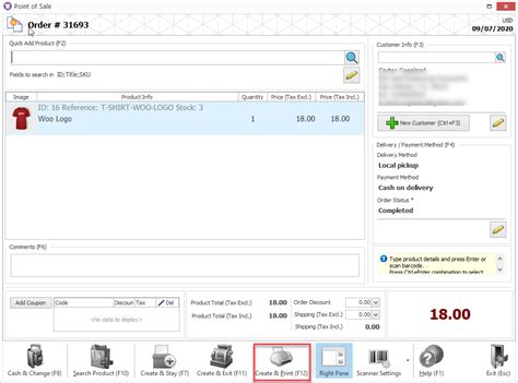How To Print Woocommerce Receipts On Till Printer Woocommerce Pos