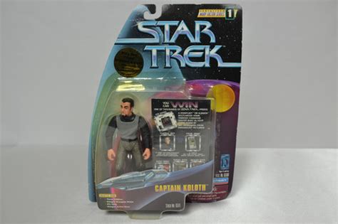 VINTAGE PLAYMATES STAR TREK WARP FACTOR SERIES CAPT KOLOTH ACTION FIGURE Decades Of