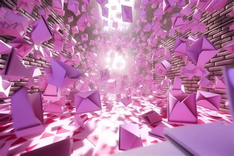 D Render Computer With Mail Message Premium Ai Generated Image