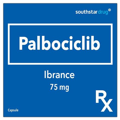 Buy Rx Ibrance 75 Mg Capsule Online Southstar Drug