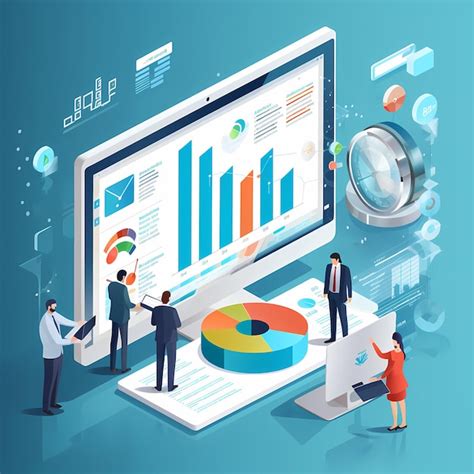 Premium Photo Professional Key Performance Indicator Kpi Metrics