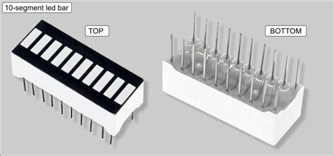13 Two Ways To Control A Ten Segment Led Bar With An Arduino