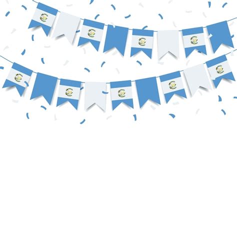 Día de la independencia de guatemala Vector Premium
