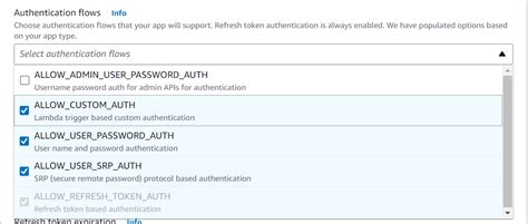 Aws Cognito Amplifyauth Password Less Signin Using Customauthwithoutsrp As Authflowtype