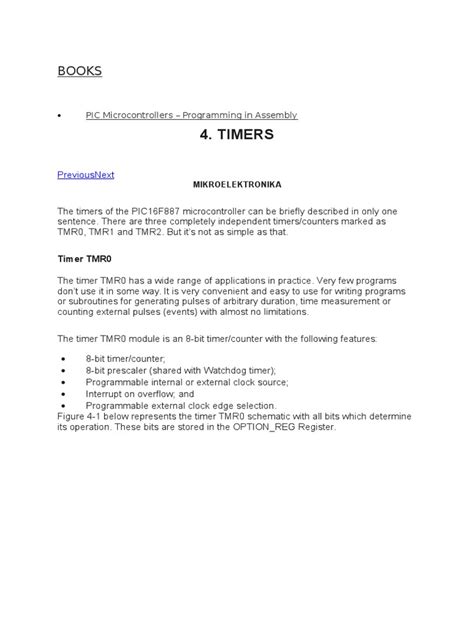 Books Pdf Timer Microcontroller