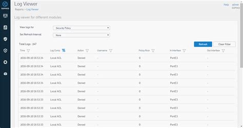 How To Drop Local ACL Invalid Traffic Log Discussions Sophos