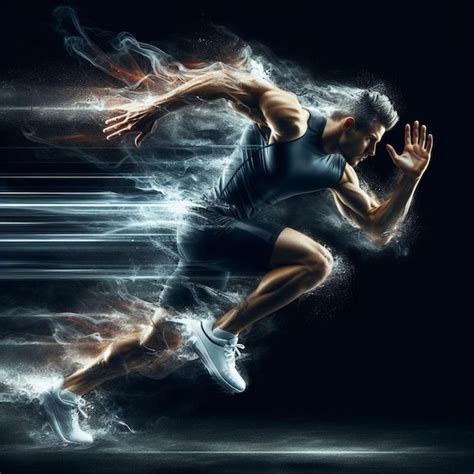 Premium Photo Dynamic Sports Action