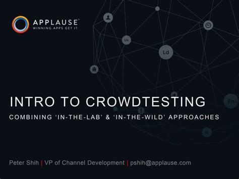 Applause Crowd Testing Meetup March 2015 Ppt