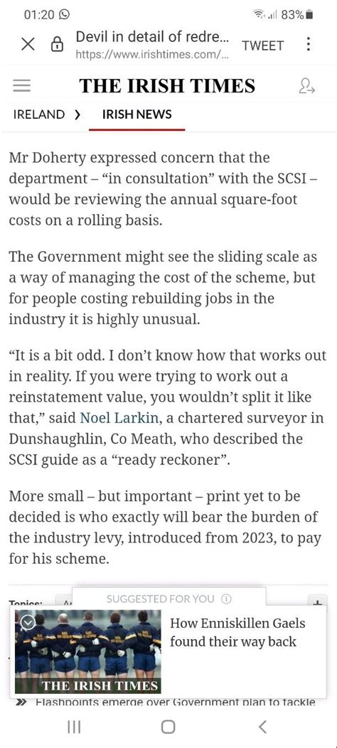 Scsi Society Of Chartered Surveyors Ireland Powering Ahead With Coverage On Mica Recourse