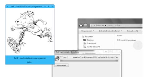 Installation Von TeX Live Unter Windows DANTE E V