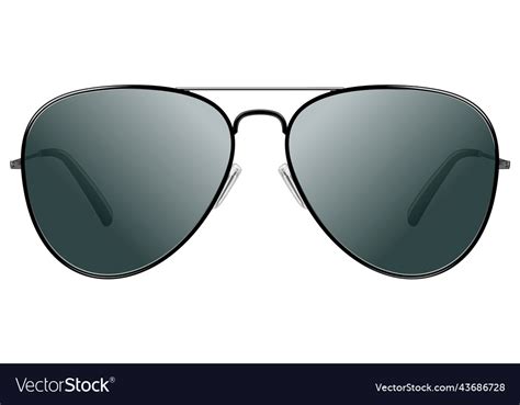 Sun Glasses Realistic Royalty Free Vector Image
