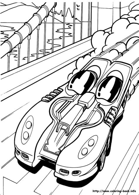 Hot Wheels Omalovánky