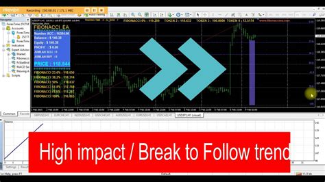 Tester Fibonacci Ea Single Order Youtube