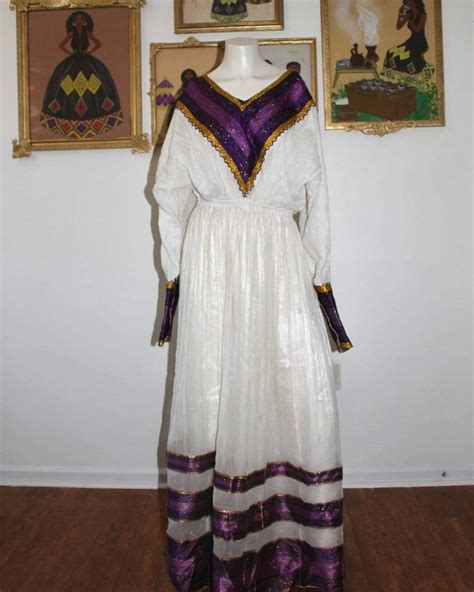 Ethiopian Traditional Dress Eritrean Dress Modern Habesha Kemis