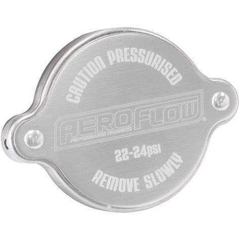 Radiator Cap 42mm Silver 23psi Aeroflow