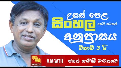 සාමාන්‍ය පෙළ උසස් පෙළ සිසුන්ට කෙටි ම කෙටි සිංහල පාඩම් මාලාව Youtube