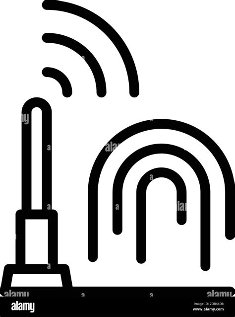 scan password icon outline scan password vector icon for web design