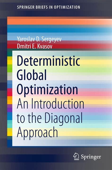 SpringerBriefs In Optimization Deterministic Global Optimization