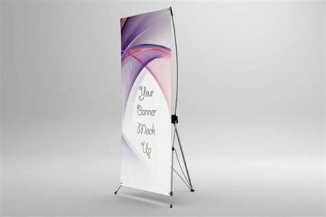 Standar Ukuran X Banner Mini Indoor Outdoor Weeding Photoshop