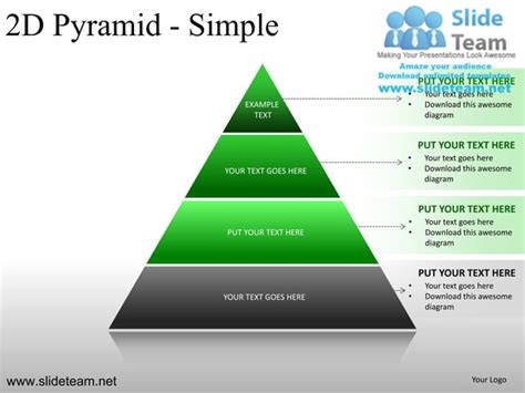 2d Pyramid Stacked Shapes Chart Simple Powerpoint Ppt Slides PDF Computer Software And