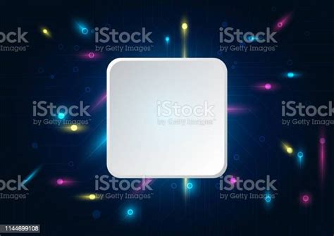 하이테크 기술 기하학 Cpu에 대한 스톡 벡터 아트 및 기타 이미지 Cpu 개념 공학 Istock