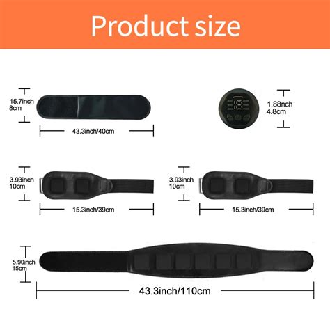 Ems Sculpting Machine Belt Abdominal Ems Muscle Stimulator Slimming