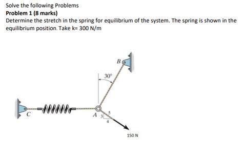 Solved Solve The Following Problems Problem Marks Chegg