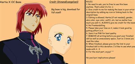 Hartia X Oc Base By Shinanapixelbases On Deviantart