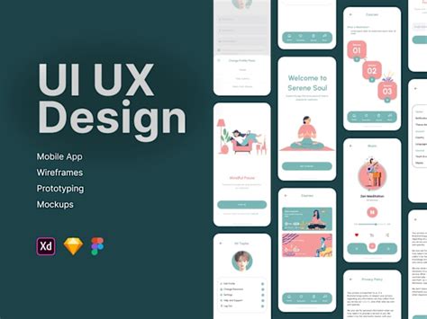 do ux ui design mobile app design in figma by wp blogger pro fiverr
