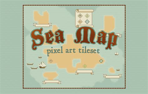 Devlog Sea Map Pixel Art Tileset By Upmala