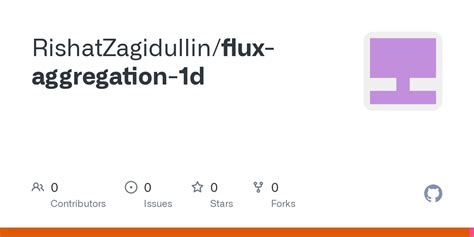 GitHub RishatZagidullin Flux Aggregation 1d
