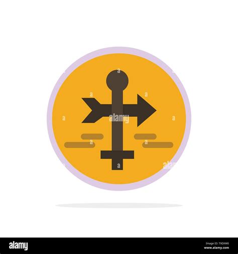 board guide map map pointer travel abstract circle background flat