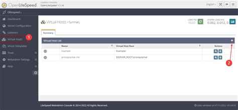 How To Add A Subdomain And Install Wordpress On Openlitespeed