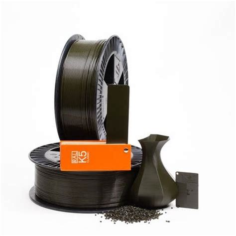 Brown Green Ral 6008 Plaque Sample