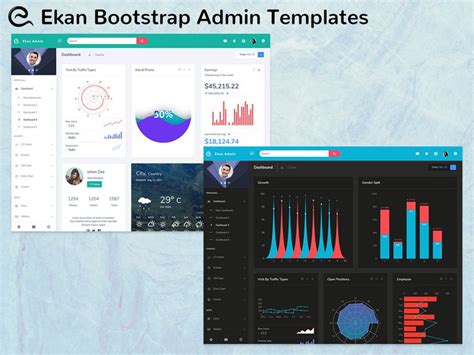 ekan responsive bootstrap admin templates with ui framework
