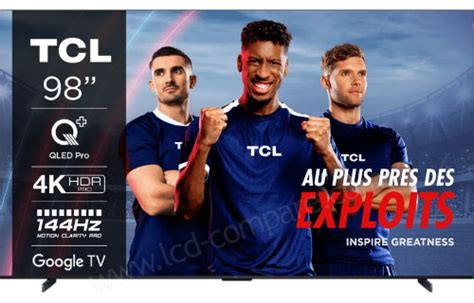 Tcl 98c655 247 Cm Fiche Technique Prix Et Avis