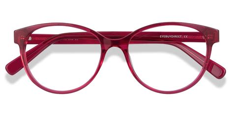 Laya Cat Eye Red Glasses For Women Eyebuydirect Red Glasses Frames