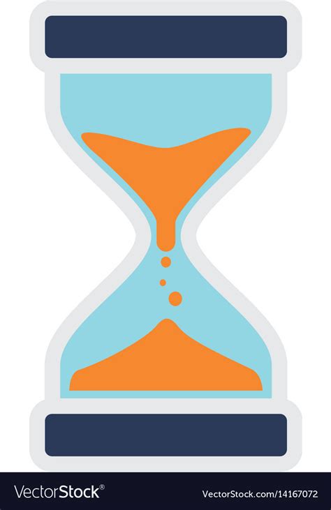 Hourglass Antique Instrument Royalty Free Vector Image