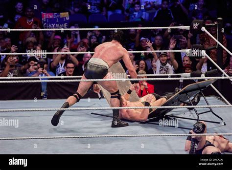 Tampa Florida Usa 26th Dec 2021 Drew Mcintyre Vs Sheamus During