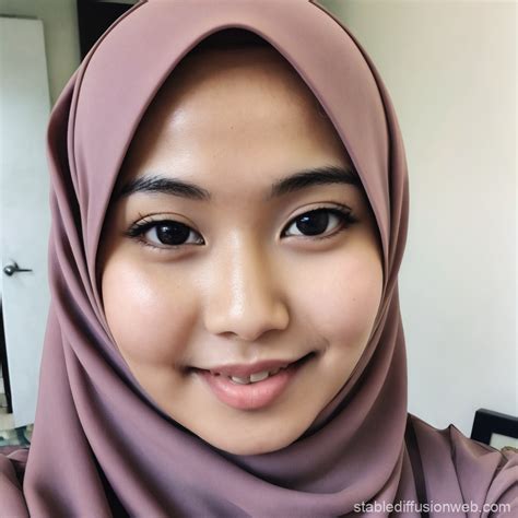 Indonesian Woman In Hijab Stable Diffusion Online