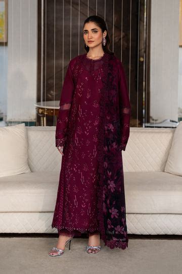 Rangrasiya Carnation Eid Edit 26 Nora Hoorain Designer Wear